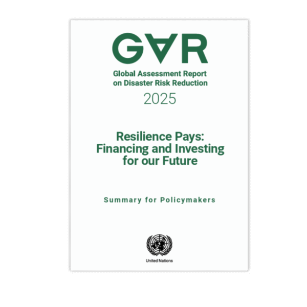 Global Assessment Report (GAR) 2025: Resilience Pays: Investing and ...